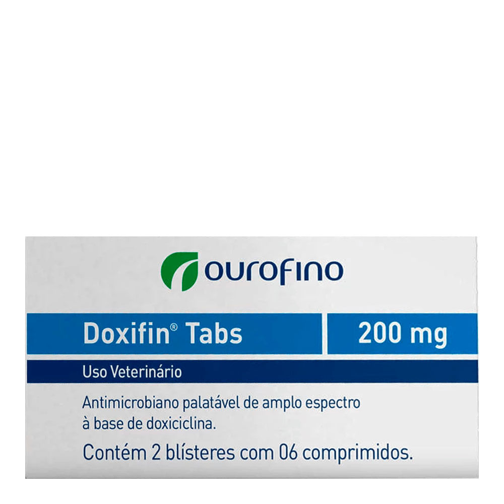 Doxifin® Tabs 200mg - Caixa com 6 comprimidos - Drogarias Pacheco