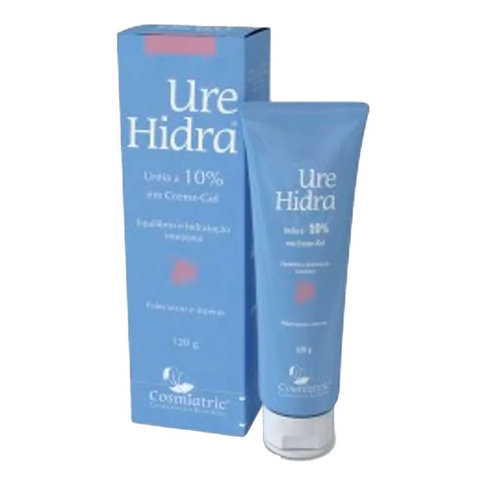 Creme-Gel Urehidra 10% Ureia 120g - Drogarias Pacheco