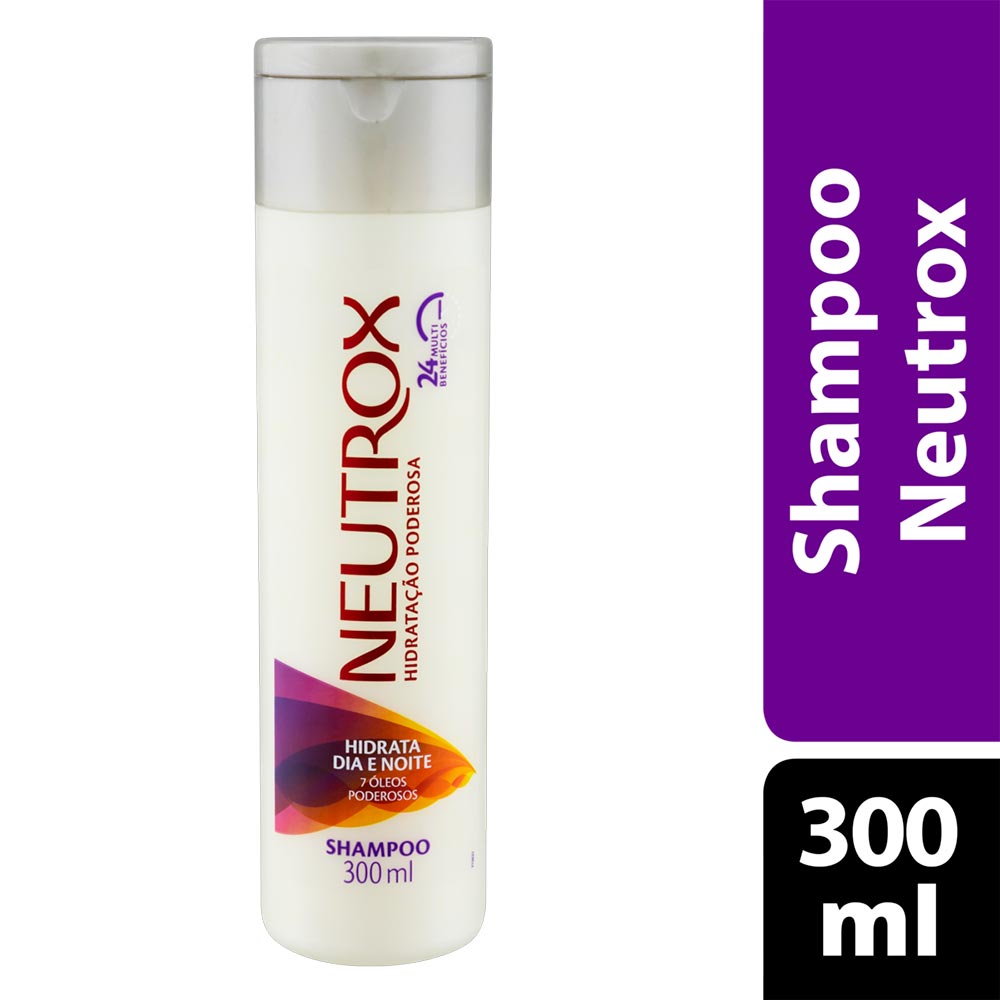 Shampoo Neutrox 24 Multibenefícios 300ml - Drogarias Pacheco