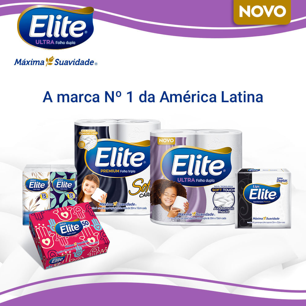 Papel Higiênico Folha Dupla Elite 8 Rolos Drogarias Pacheco