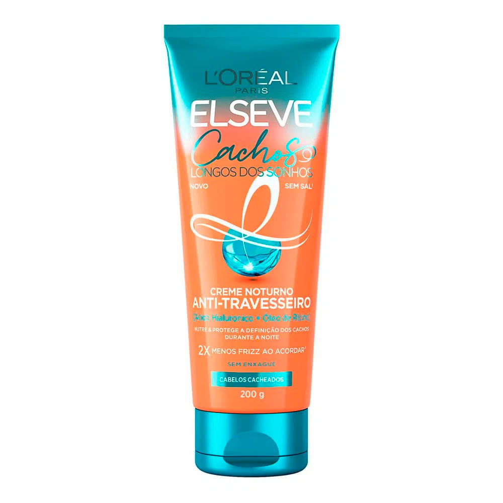 Kit Elseve Creme de Tratamento 300ml + Creme para Pentear 250ml + Creme ...