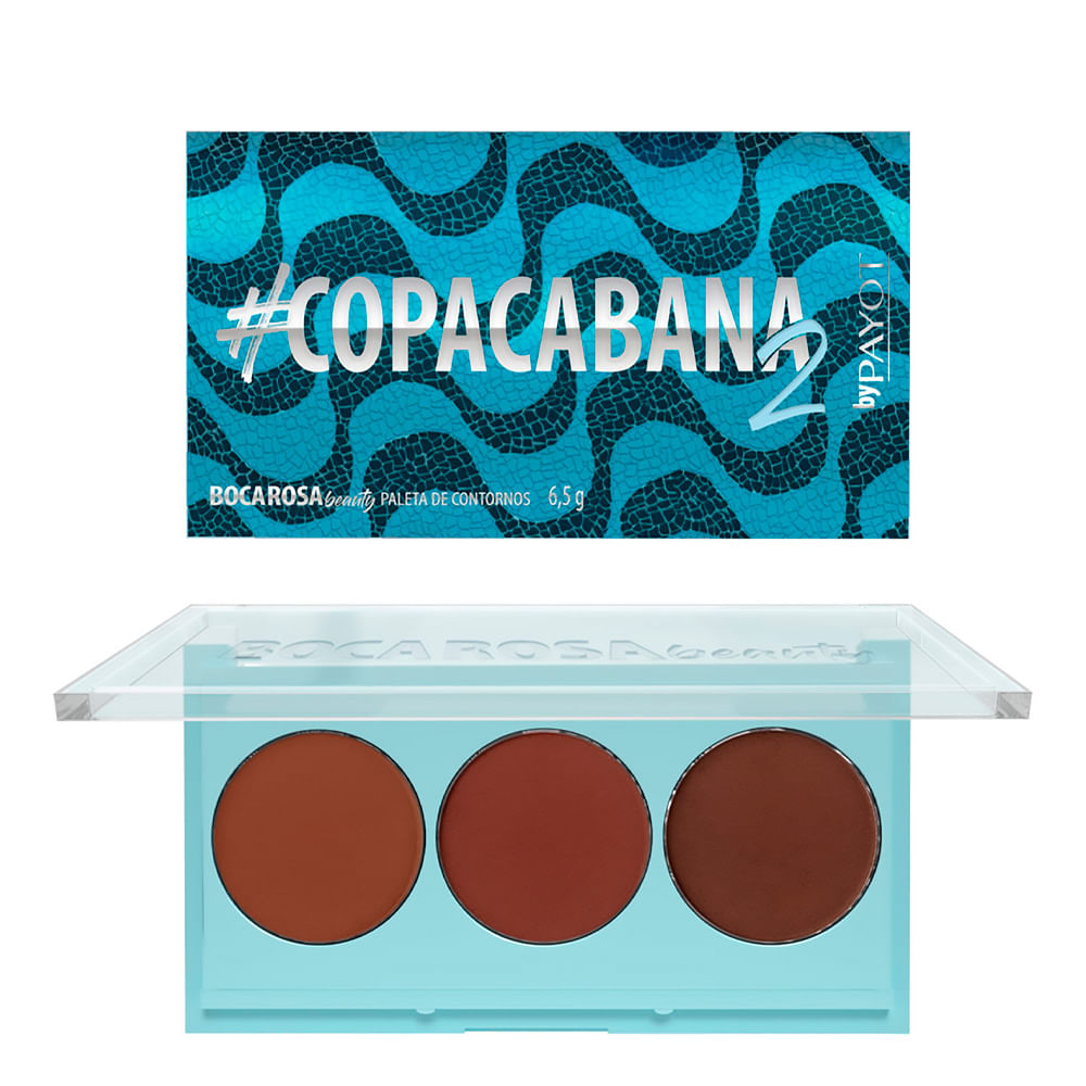 Paleta de Contorno Boca Rosa Beauty Copacabana 2 6,5g - Drogarias Pacheco